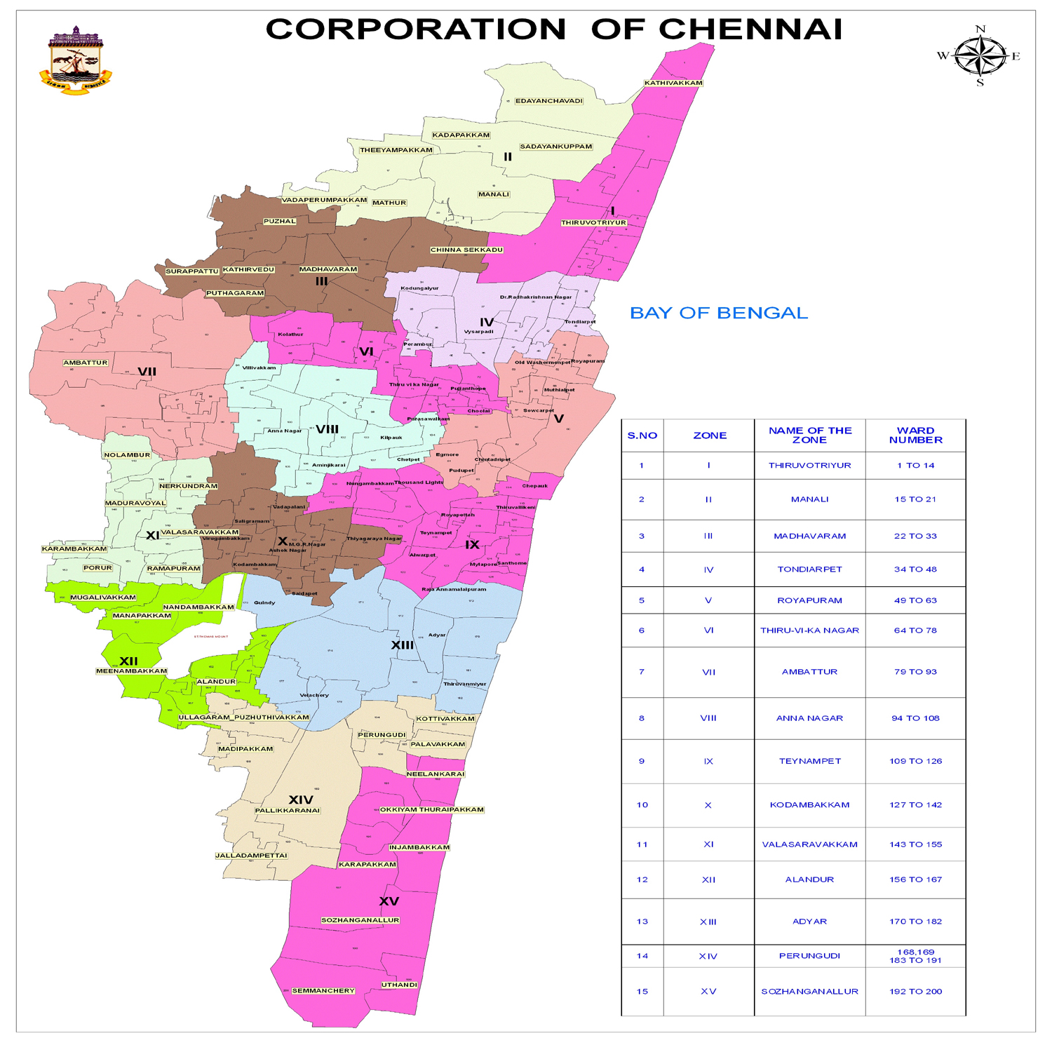 Zone Map zone-map